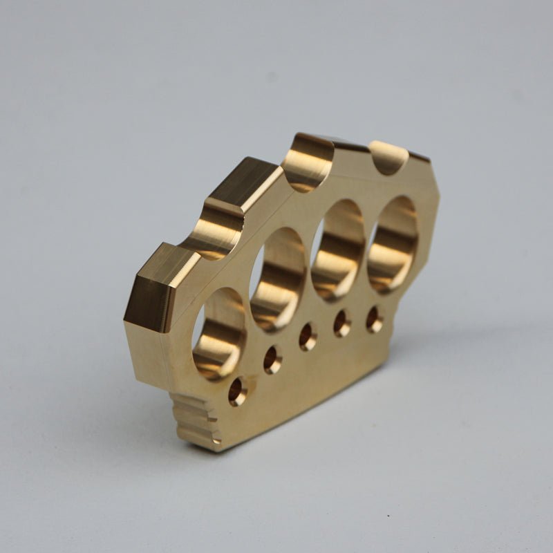 2023 New Brass Self Defense Knuckles Four Finger Cakra Edc Gadgets