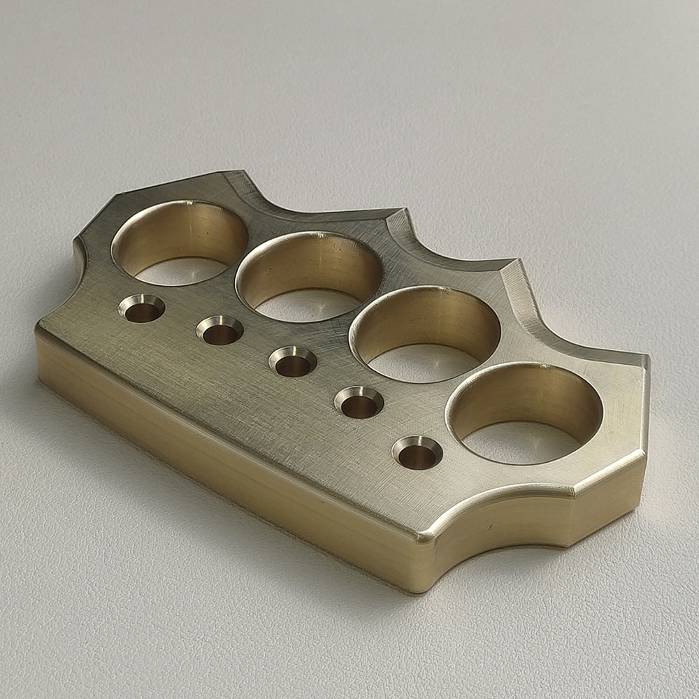 2023 New Brass Self Defense Knuckles Four Finger – Cakra EDC Gadgets
