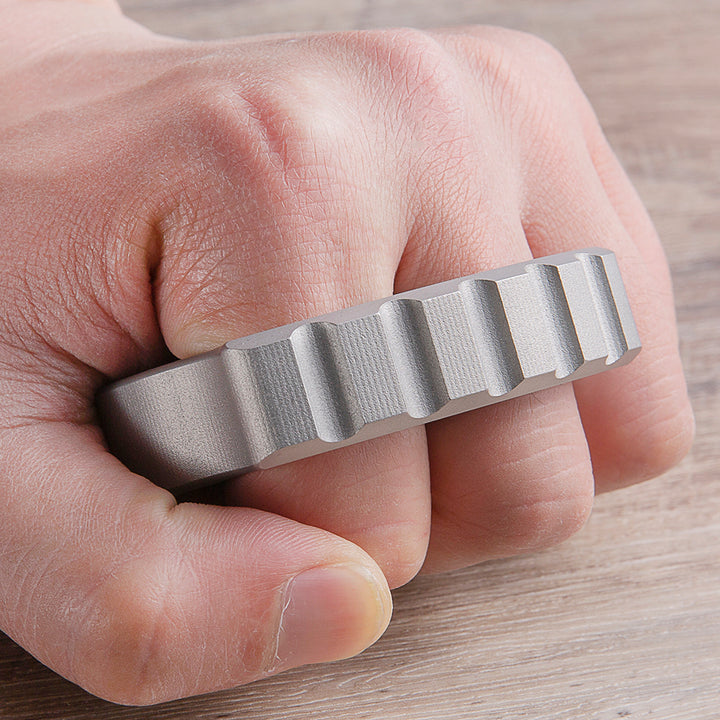 Two Finger Brass Knuckles | Unique EDC Gadgets Collection – Cakra EDC ...