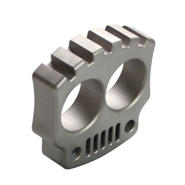 Two Finger Brass Knuckles | Unique EDC Gadgets Collection – Cakra EDC ...