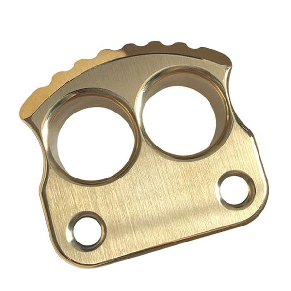 Afrankart DFK 2 Finger Brass Knuckles Knuckle Duster -Cakra EDC Gadget ...