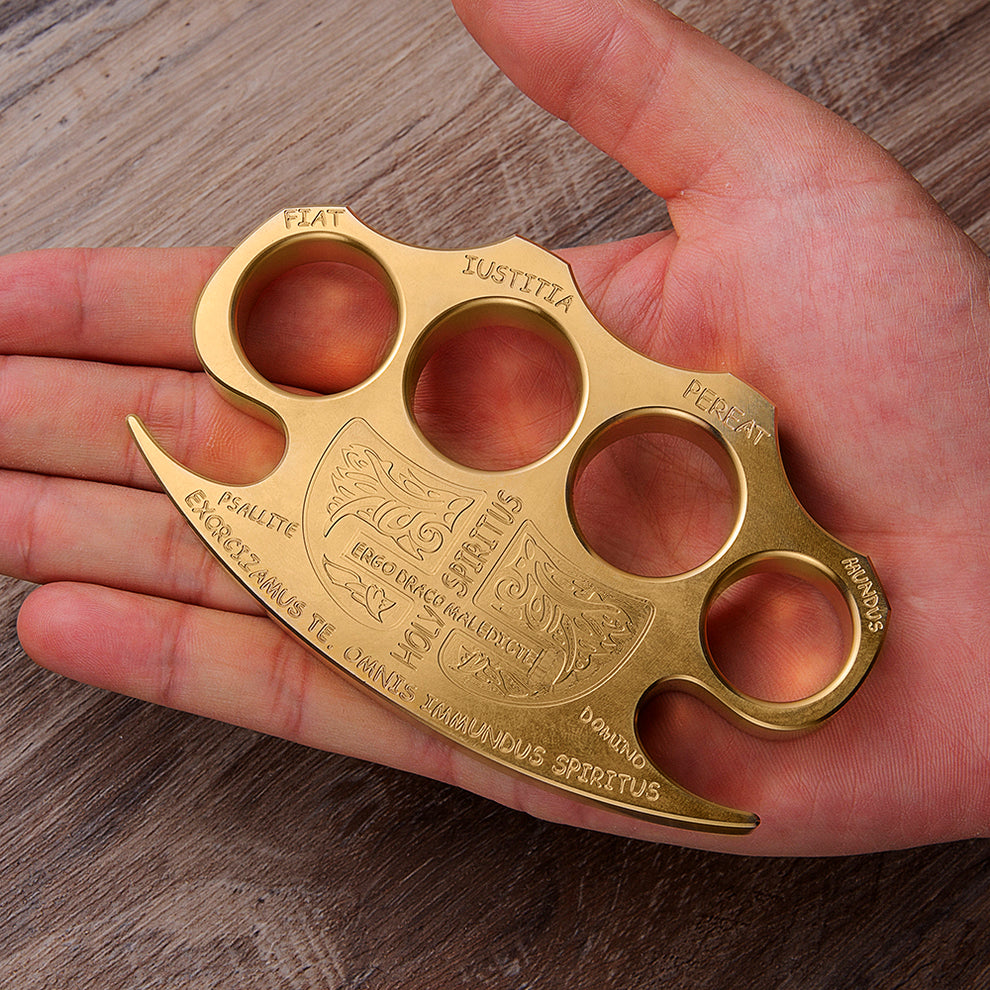 Constantine Holy Spiritus EDC Brass Knuckles Weapon – Cakra EDC Gadgets