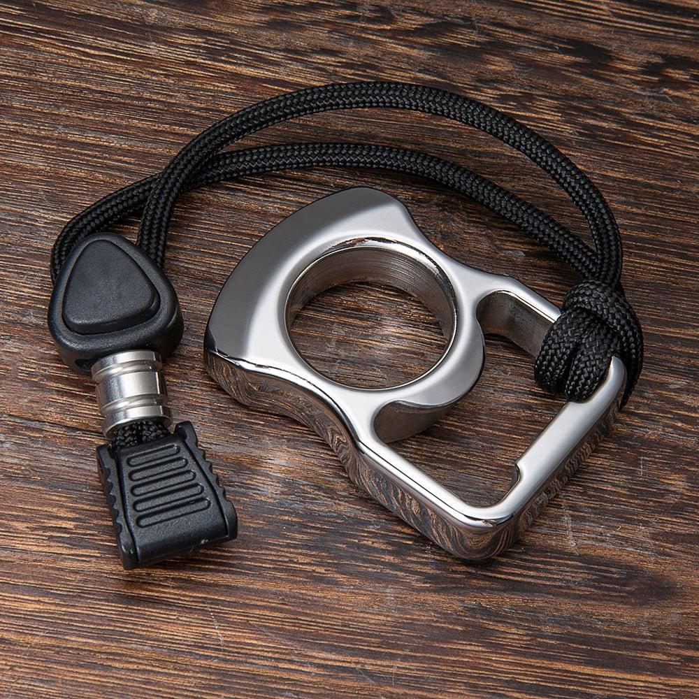 Full 304 Stainless Steel EDC Knuck Bottle Opener Multi Tool – Cakra EDC ...