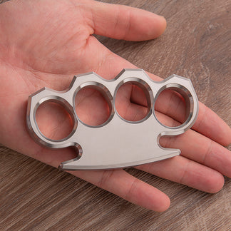 2025 New Classic Stainless Steel 4 Finger Metal Knuckles – Cakra EDC ...