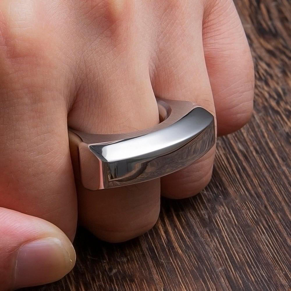 304 Stainless Steel Single Finger Brass Knuckles For Women – Cakra EDC ...