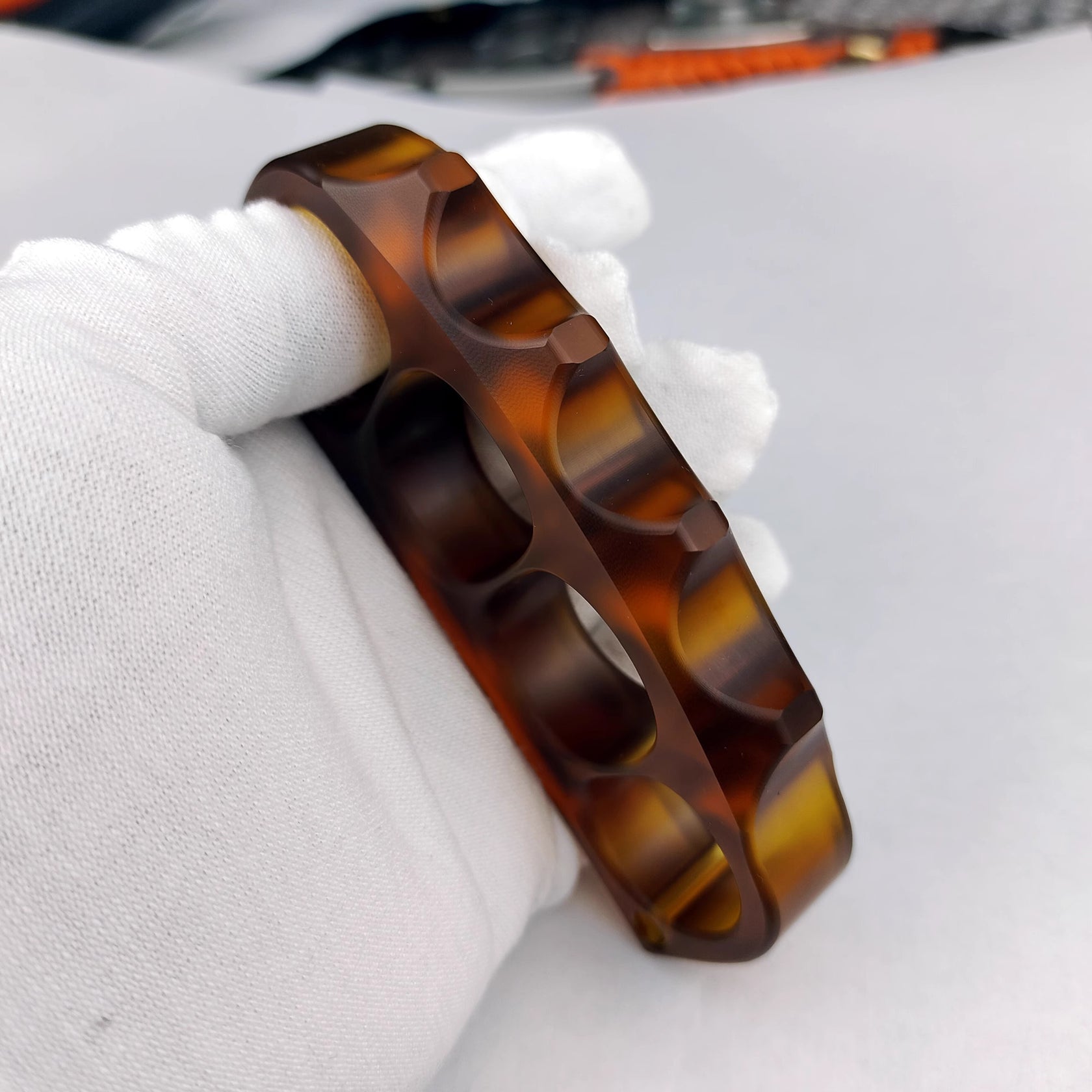 New Pea Pod Full PC Plastic Knuckles Self Defense – Cakra EDC Gadgets