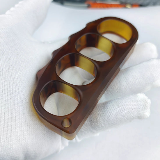 New Pea Pod Full PC Plastic Knuckles Self Defense – Cakra EDC Gadgets