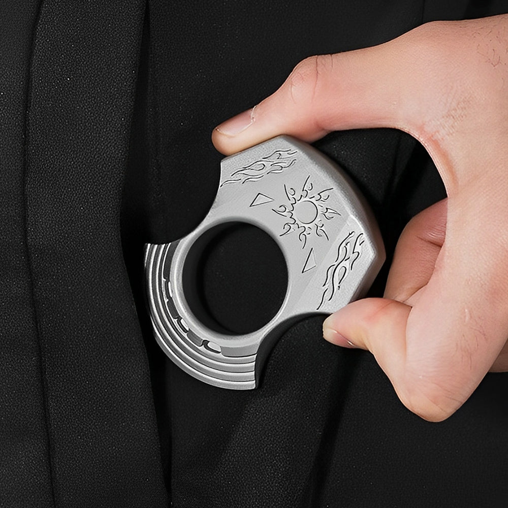 One Finger Brass Knuckles – Cakra EDC Gadgets