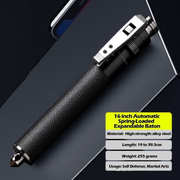 2026 New Automatic Spring-Loaded Expandable Baton – Cakra EDC Gadgets