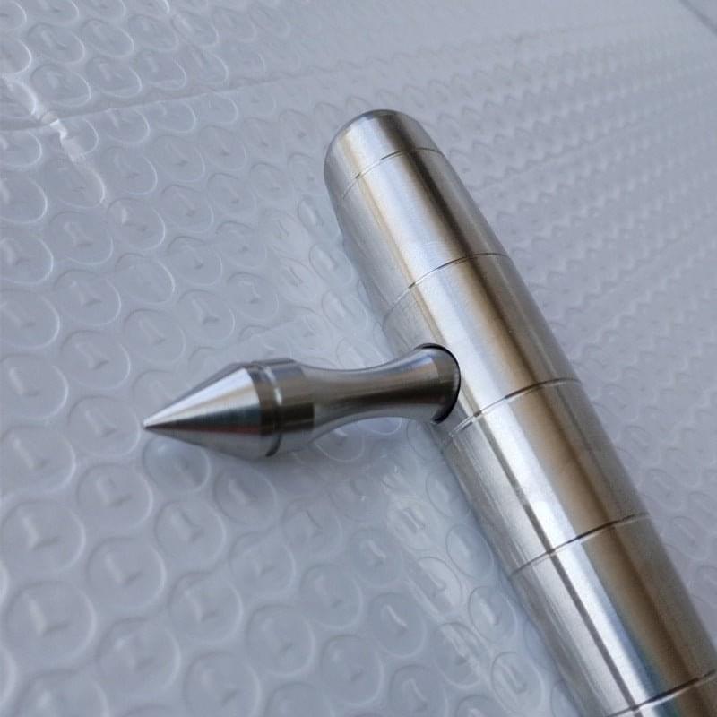 Full 304 Stainless Steel Keychain Defense Baby Tonfa Kubotan – Cakra ...