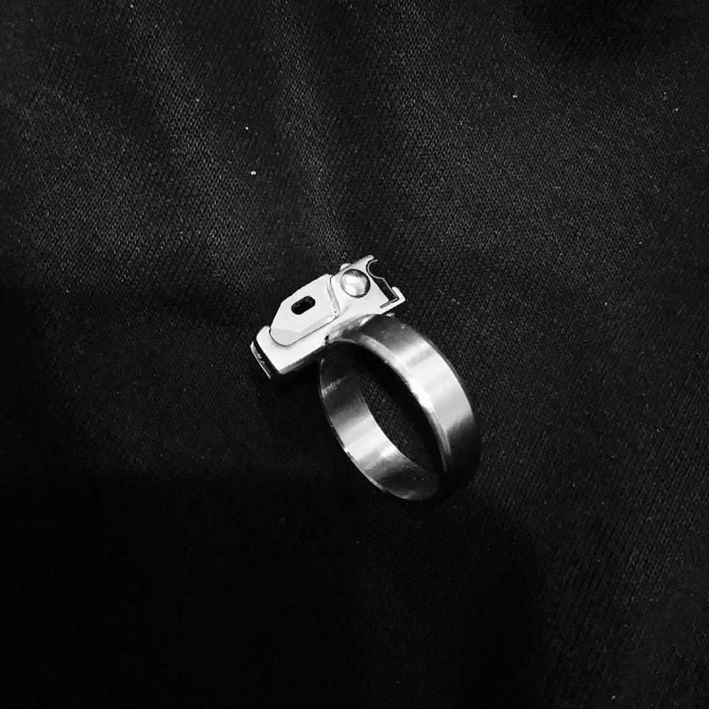 Folding Brass Knuckle Knife Ring – Cakra EDC Gadgets