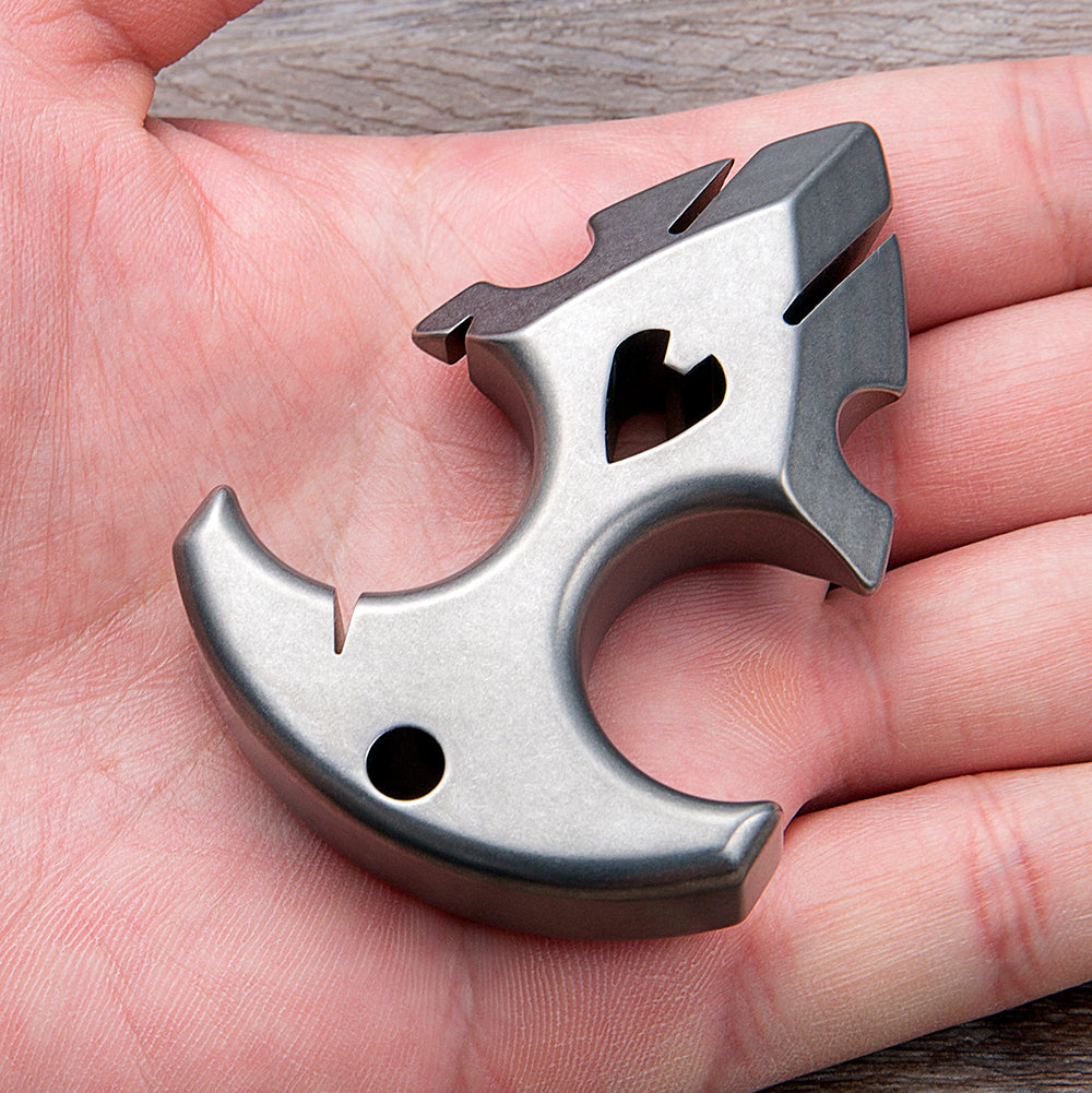 2024 New Titanium Non-Lethal Push Dagger – Cakra EDC Gadgets