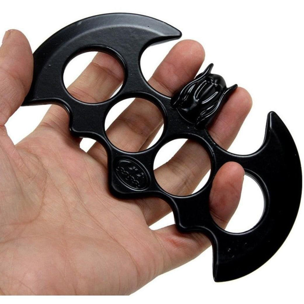2019 Black Batman Brass Knuckles – Cakra EDC Gadgets