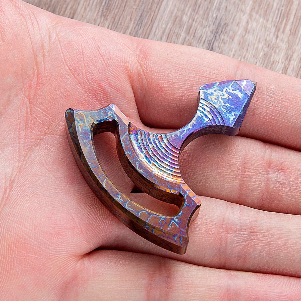 2024 New Titanium Alloy Spiked Brass Knuckles – Cakra EDC Gadgets