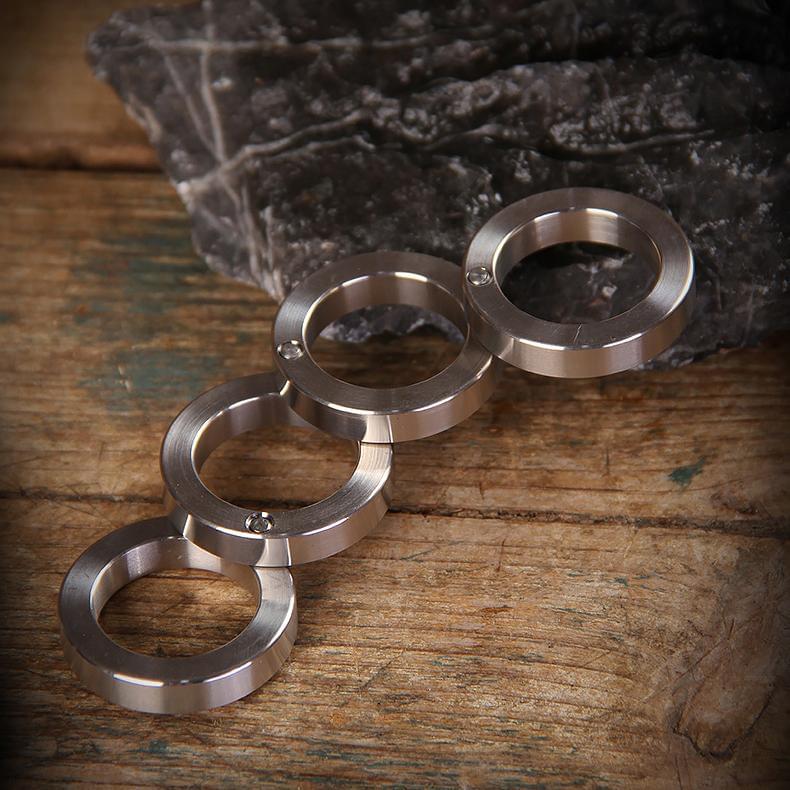 Folding Brass Knuckles 440C Stainless Steel – Cakra EDC Gadgets