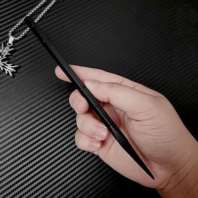 Black Storm Stainless Steel Throwing Spikes Knives Set 3 with Nylon Sh ...