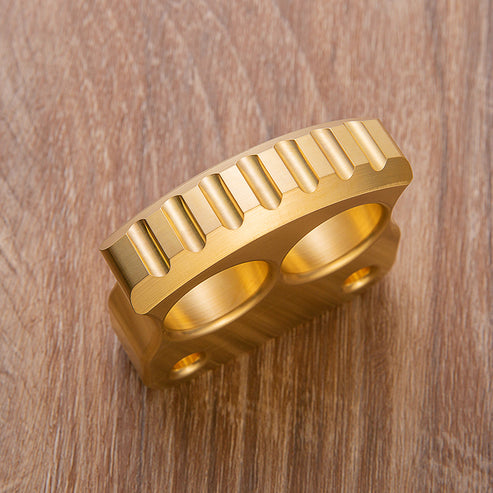Afrankart DFK 2 Finger Brass Knuckles Knuckle Duster -Cakra EDC Gadget ...