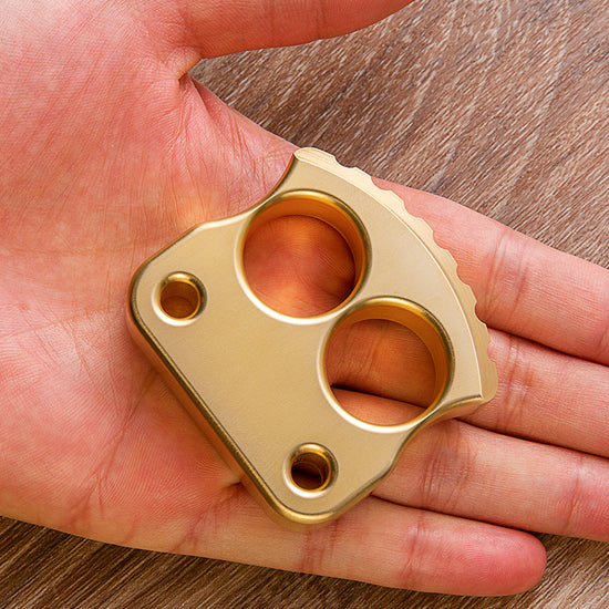 Afrankart DFK 2 Finger Brass Knuckles Knuckle Duster -Cakra EDC Gadget ...