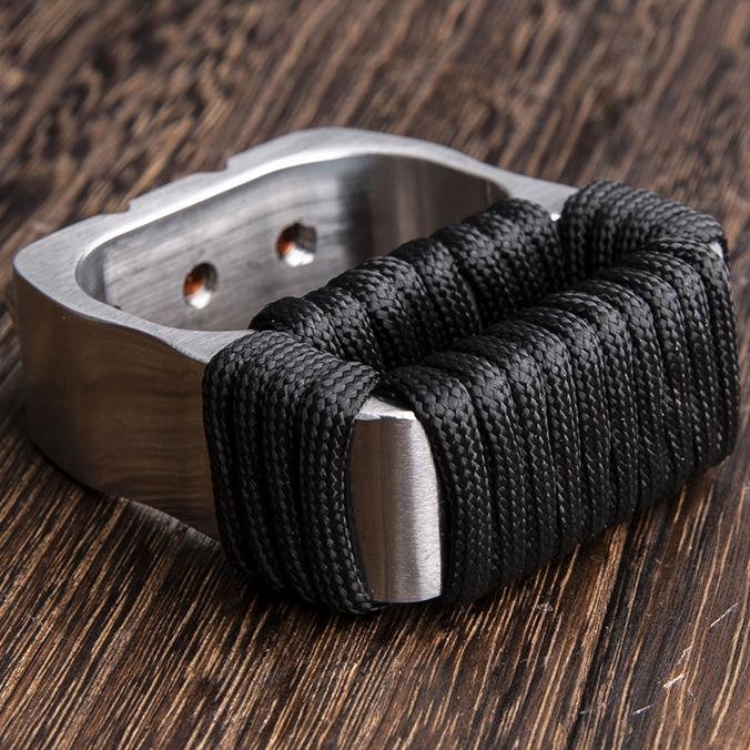 Two Finger Brass Knuckles Stainless Steel – Cakra EDC Gadgets