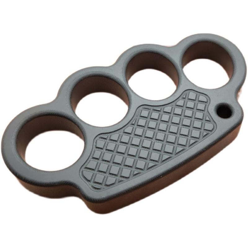Non-Metal 4-Finger Brass Knuckles Duster Paperweight Self Defense - Ca ...