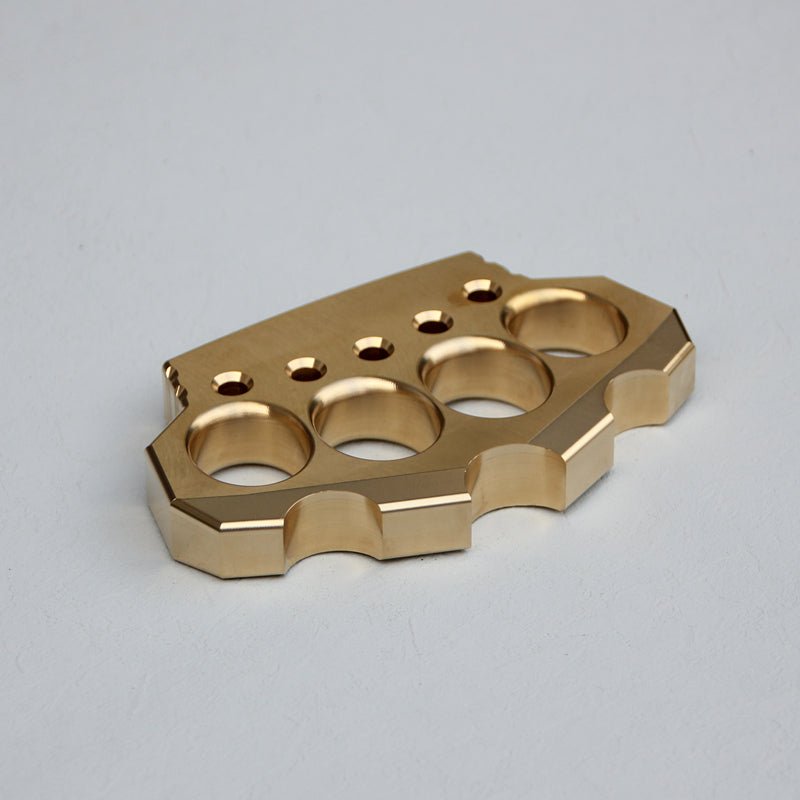 2023 New Brass Self Defense Knuckles Four Finger – Cakra EDC Gadgets