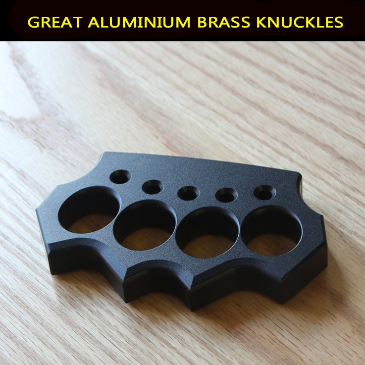 Knuckles Weapon Black Aluminium Alloy Light - Cakra EDC Gadgets