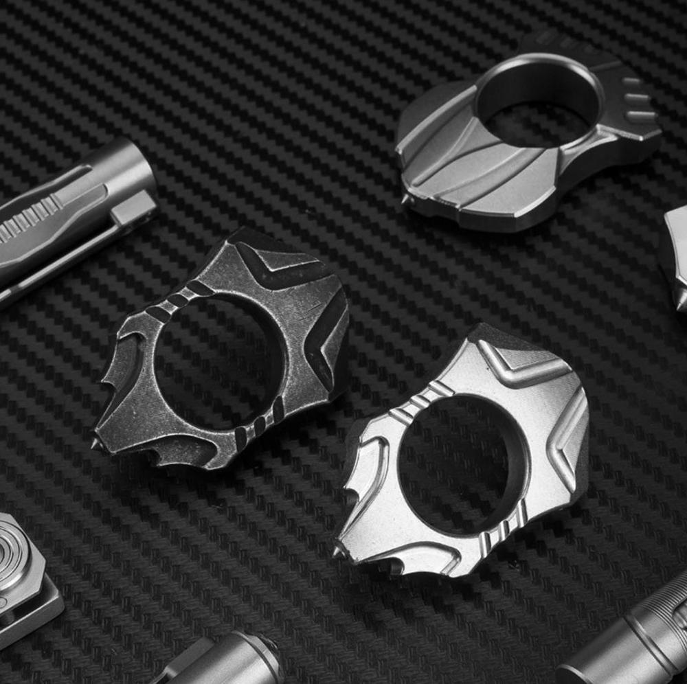 Stainless Steel Self Defense Ring – Cakra EDC Gadgets