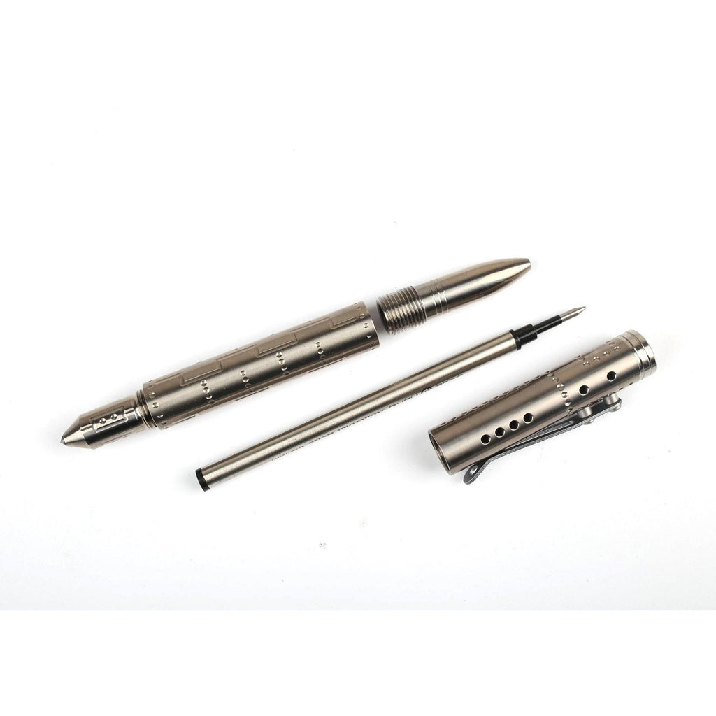 TC4 Titanium Tactical Pen – Cakra EDC Gadgets