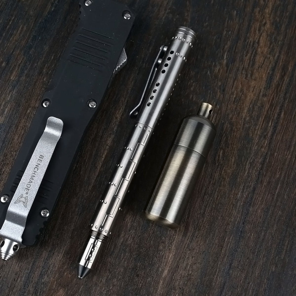 TC4 Titanium Tactical Pen – Cakra EDC Gadgets