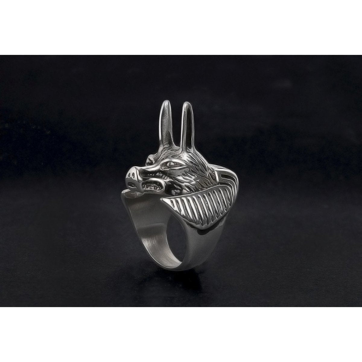 Wolf Head Full Stainless Steel Women's Self Defense Ring – Cakra EDC ...